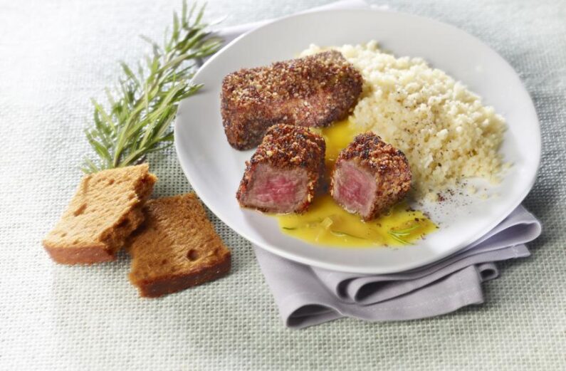 Faux-filet de boeuf en croûte de pain d’épices - Recette par Les ...